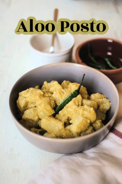 Best authentic Aloo Posto recipe – Not A Curry