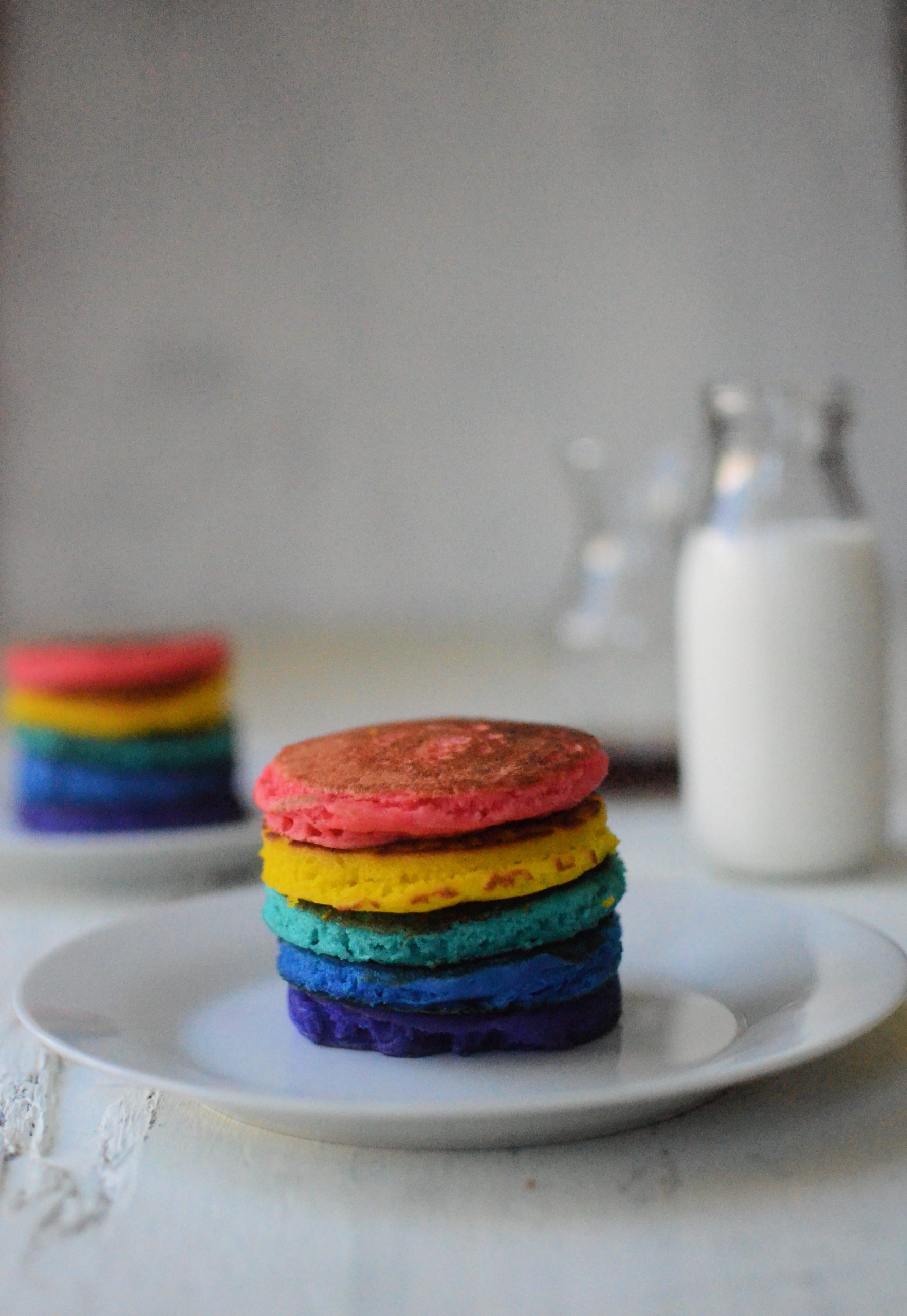 Rainbow pancakes – Not A Curry